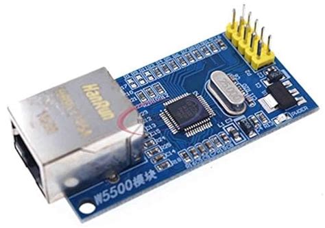 W5500 Ethernet Network Module Hardware Tcpip 51 Stm32 Spi Interface Microcontroller Program
