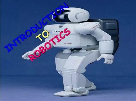 ppt introduction to robotics powerpoint presentation free download