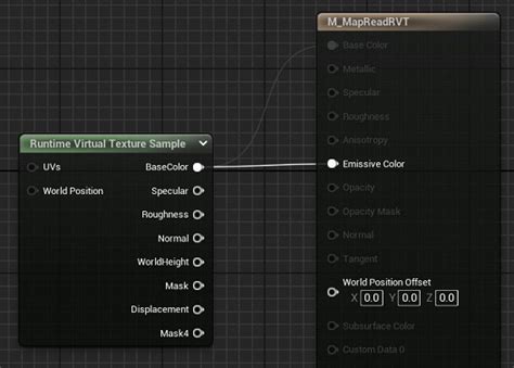 creating an in game map with unreal runtime virtual textures