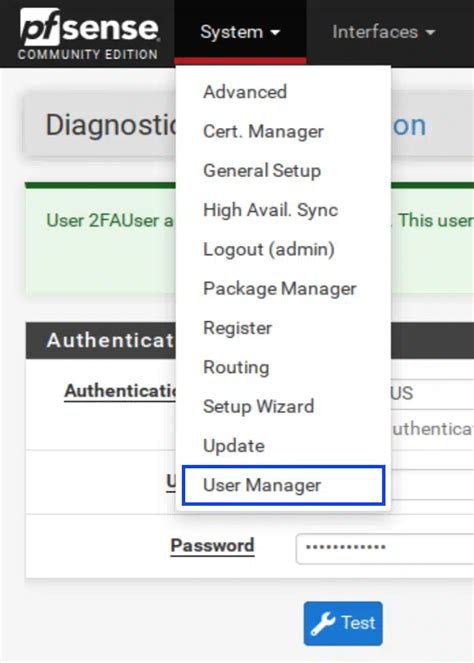 How To Configure 2FA For GUI Access In PfSense