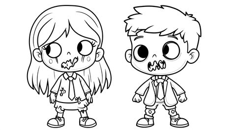 70 Colorear Zombie Descarga Gratuita En Coloriagevip