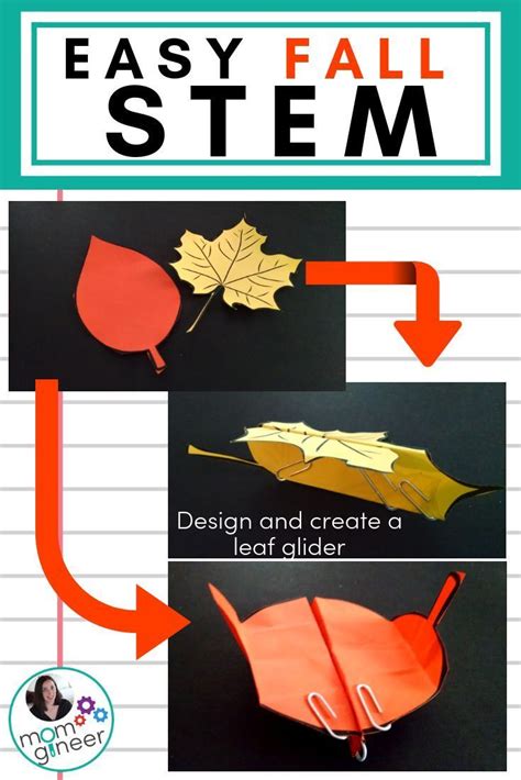 Simple Fall Stem Activity With Paper A Leaf Glider Artofit