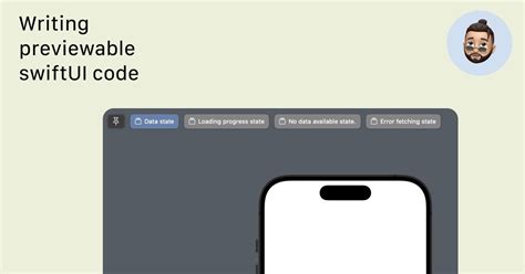 Writing Previewable Swiftui Code Artems Space