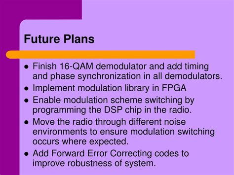 Ppt Implementing Adaptive Modulation In A Software Defined Cognitive Radio Powerpoint
