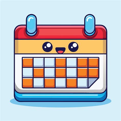 Calendar Cartoon Vector Art Icons And Graphics For Free Download
