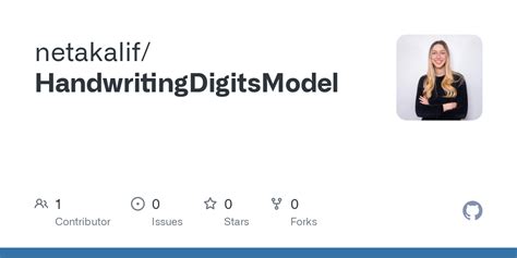 GitHub Netakalif HandwritingDigitsModel