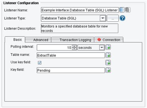 How To Use A Listener Or Adapter To Poll A Database Table In Pilotfish