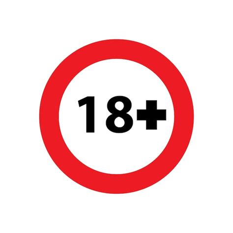 Premium Vector Age Limit Icon Vector Design Templates