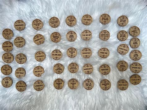 Naughty Tokens NSFW Couples Fun Sex Tokens Sexual Etsy