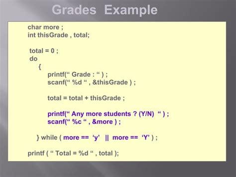 Lecture 13 Loops1 With C Programmingppt