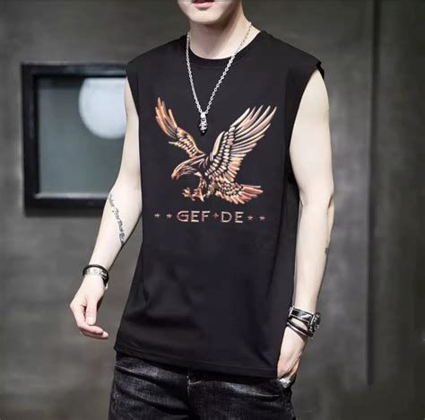 เสื้อยืดคอกลมแขนกุด สวยๆ เท่ๆ มีหลายสีให้เลือก ดำ ขาว น้ำเงิน เทา เขียว มีไซส์ M 3xl ราคา