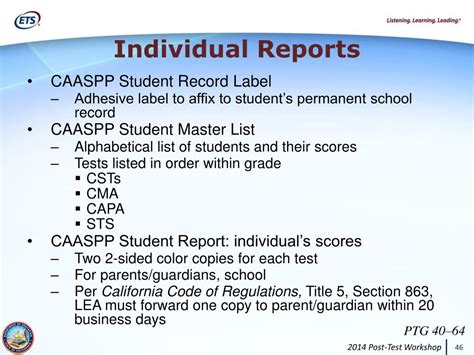 Ppt 2014 Caaspp Interpreting And Using Results Powerpoint Presentation Id 6719831