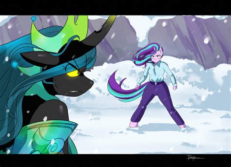 Mlp Chrysalis Vs Starlight By Traupa On Deviantart