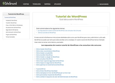 Cursos Y Tutoriales Gratis De Wordpress
