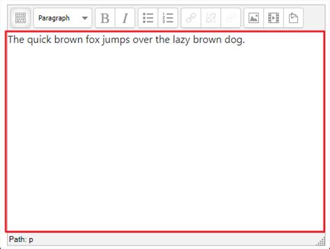 Tinymce Text Editor Legacy