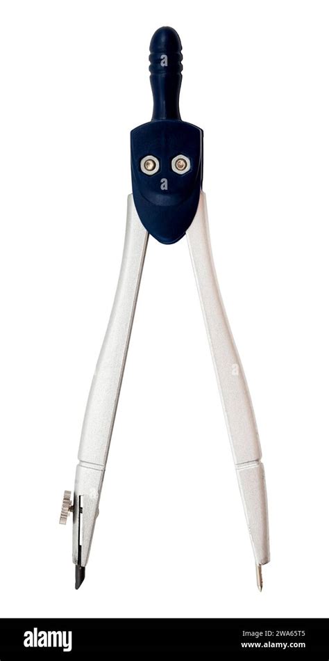 Compasses For Drawing On A White Background School Compasses Isolate