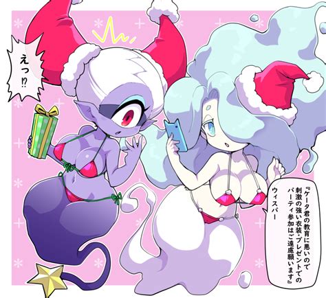 Rule 34 1 Eye 2girls Bikini Christmas Christmas Bikini Christmas Hat Christmas Outfit