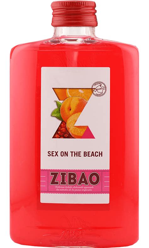 Licor Zibao Sex On The Beach Petaca Plástico 35cl B2b Distribucions Túnel