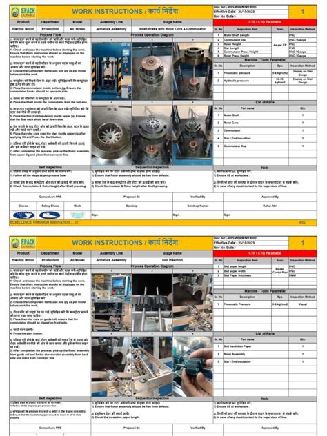Wi Armature Assembly Pdf