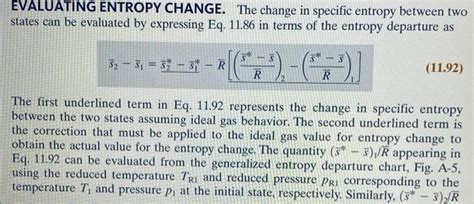 Must Use The Equations For Real Gases Eq 11 85 And