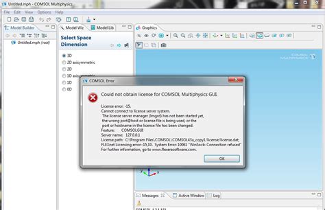 Comsol License Error 15 570