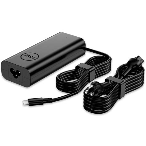 Replacement For Dell Laptop Charger Usb C 65w 45 Watt