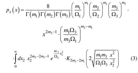 Where Kx Denotes The Modified Bessel Function Of The