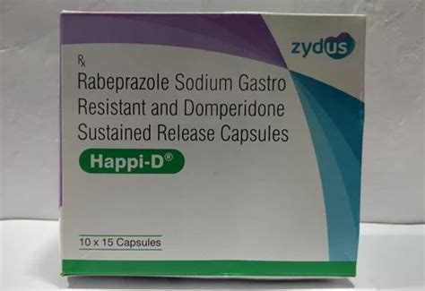Happi D Capsules Rabeprazole 20mg And Domperodone 10mg At Best Price In Mumbai