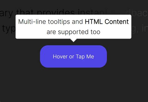 Lightweight Tooltip Library With Smart Positioning Easy Tooltips