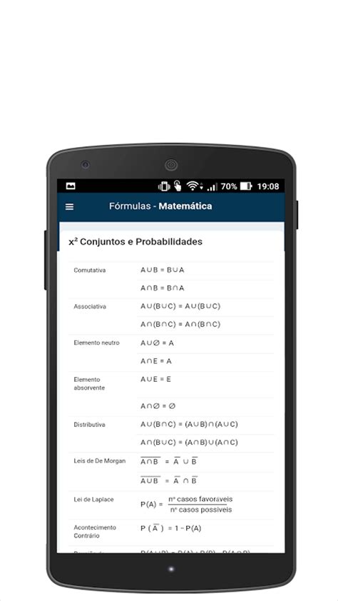 Fórmulas Matemática Apk For Android Download