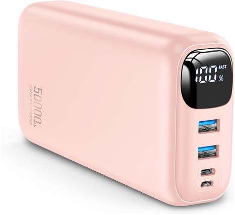 Amazon Com OHOVIV Portable Charger MAh Power Bank W Fast