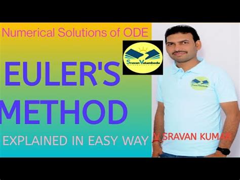 EULER S METHOD MATHS BY SRAVAN VATAMBEDU YouTube