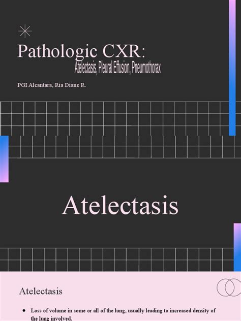 Signs Of Atelectasis And Pneumothorax On Cxr Pdf Lung Medical Specialties