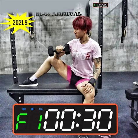 Gym Timer Klok Workout Timer Interval Klok Stopwat Vicedeal