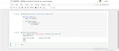 Python Program To Print Even Length Words In A String Codespeedy