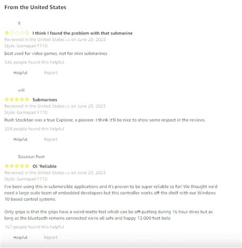 Logitech Controller Review Goes Viral After Titan Sub 48 Off