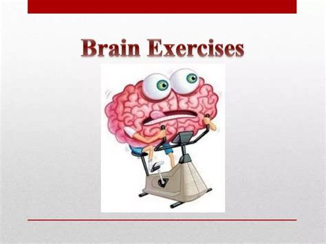 PPT Brain Exercises PowerPoint Presentation Free Download ID