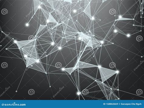 Abstract Internet Connection And Technology Graphic Design Stock Vector