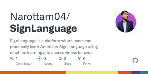 GitHub Narottam SignLanguage