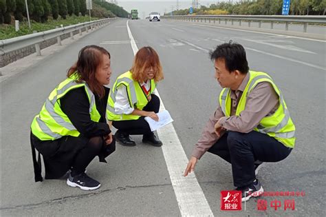 张店公路事业服务中心完成标线补画工程验收工作 区县热点 鲁中网