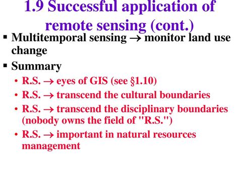 Concepts And Foundations Of Remote Sensing Ppt Download