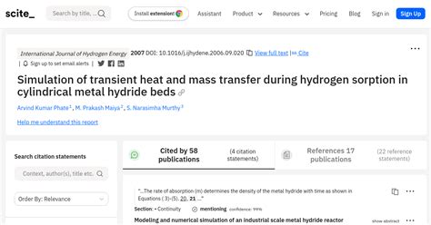 Simulation Of Transient Heat And Mass Transfer During Hydrogen Sorption