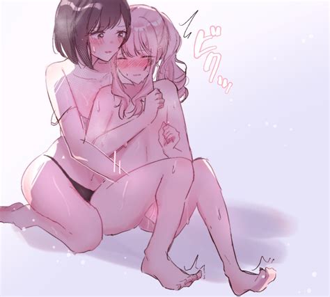 Rule 34 1girls 1other Akiyama Mizuki Blush Erection Excited Feet