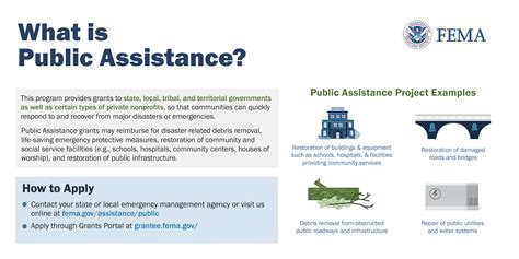 What Is Public Assistance Graphic