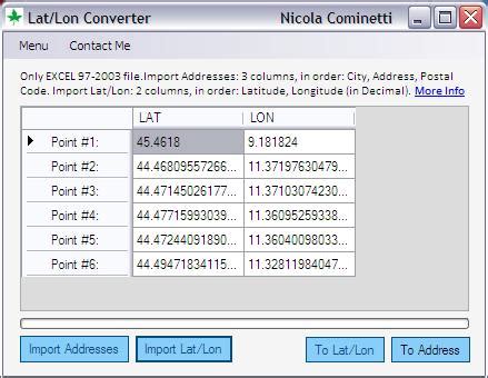Lat Lon Converter Download Softpedia