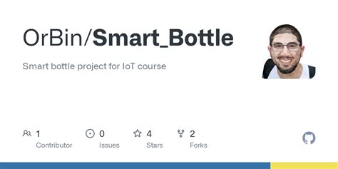 GitHub OrBin Smart Bottle Smart Bottle Project For IoT Course