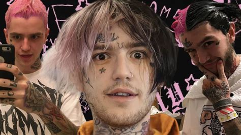 Lil Peep Hair Evolution