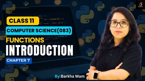 Cbse Computer Science 083functions Introduction Python Programming