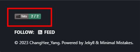 방문자 수 넣기 Yang`s Blog