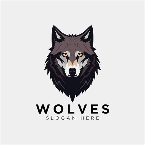 Premium Vector Wolf Head Mascot Logo Vector